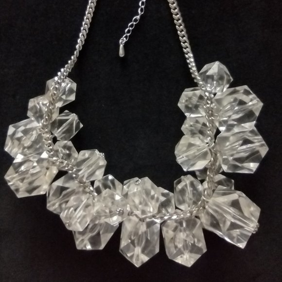 M & S | Jewelry | Ms Ice Cube Chokernecklace With Multisided Shapes ...